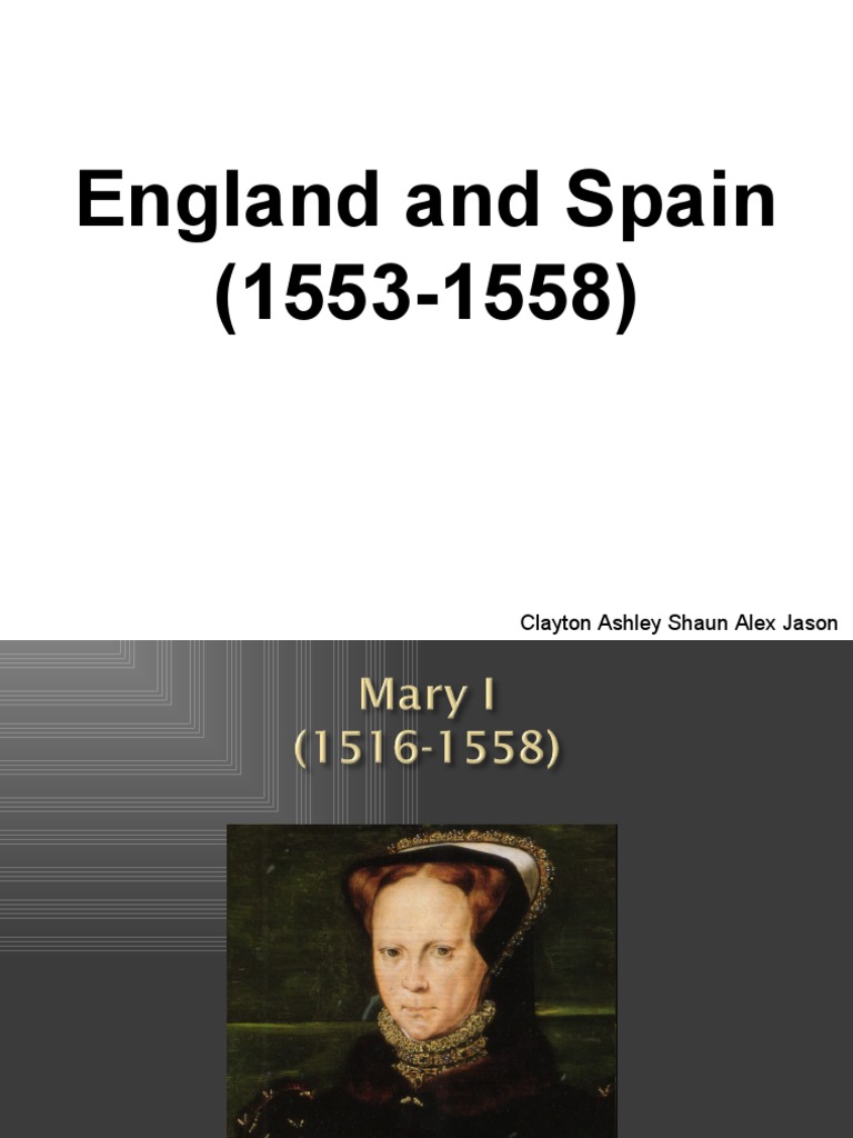 England and Spain | PDF | Church Of England | Elizabeth I Of England