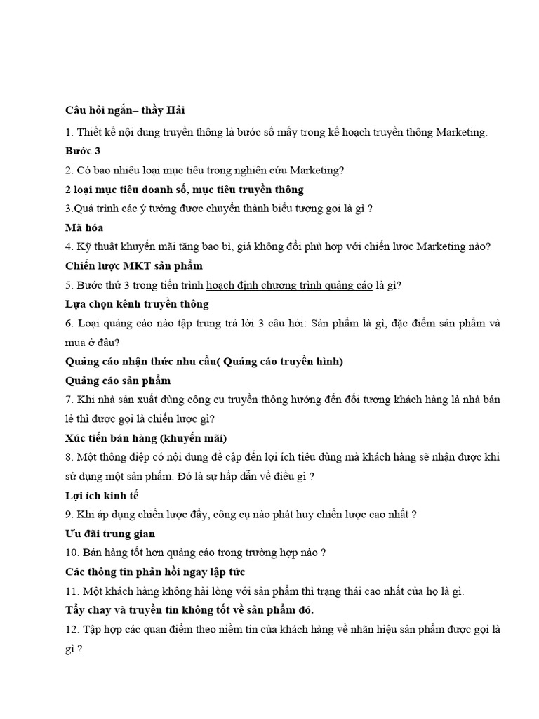 CHN TL- thầy Hải -24-5 | PDF