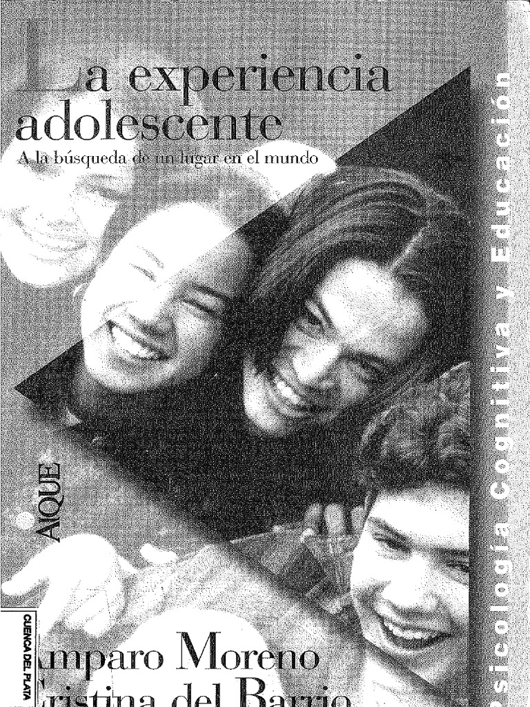 Moreno, Amparo - La Experiencia Adolescente - (Cap. 1, 2 y 3) | PDF
