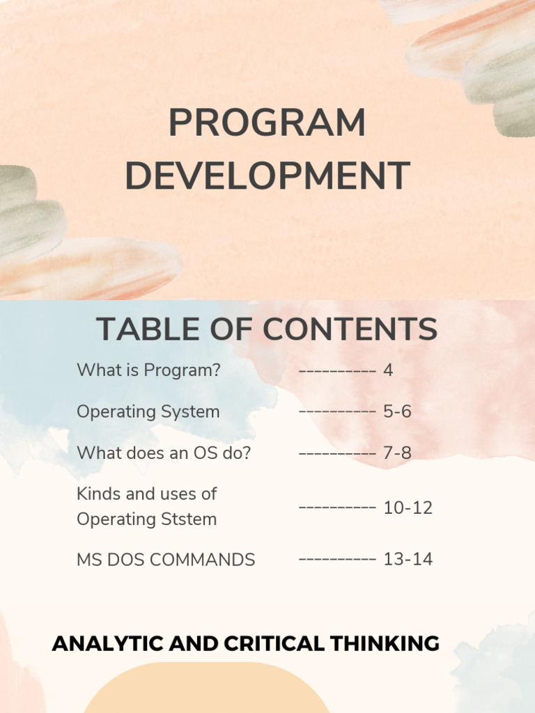 Operating System | PDF | Operating System | Computer Hardware