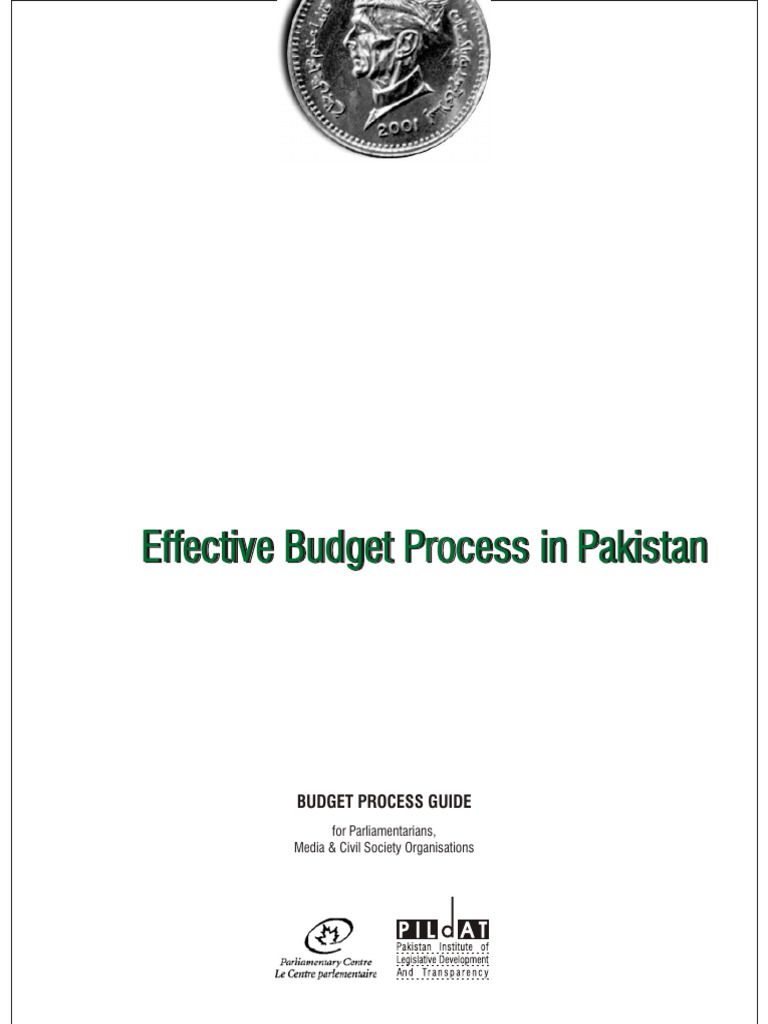 Effective Budget Process in Pakistan | Download Free PDF | Government ...