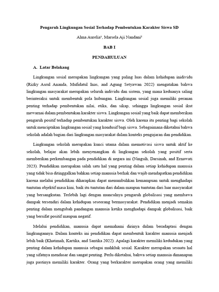 Alma Aurelia (40221001) - Marsela Aji Nandani (40221083) Fix | PDF