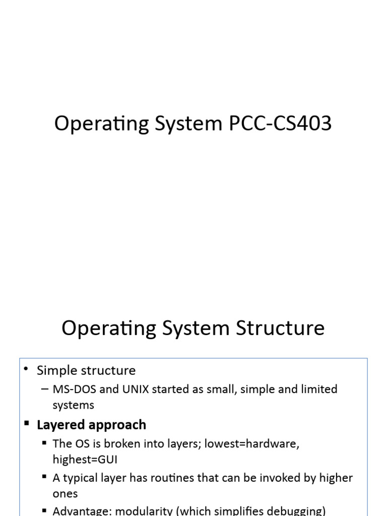 OS Architecture for CS Students | PDF | Operating System | Virtual Machine
