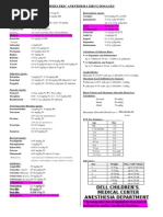 Rapid Sequence Intubation Dosage Chart | PDF | Wellness | Science ...