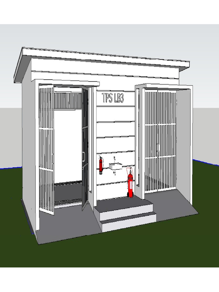 Gambar Kerja - TPS B3 | PDF