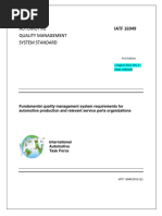 Iatf 16949-2016 (Eng) | PDF | Quality Management | Iso 9000