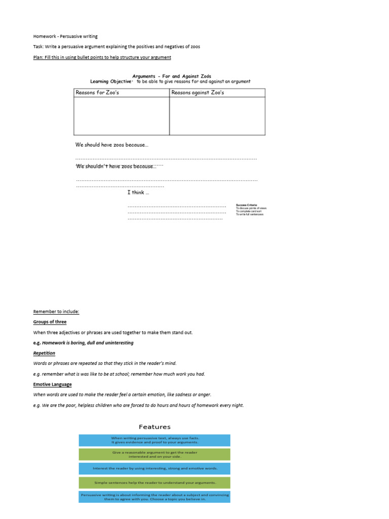 Argument For and Against Zoos Essay | PDF