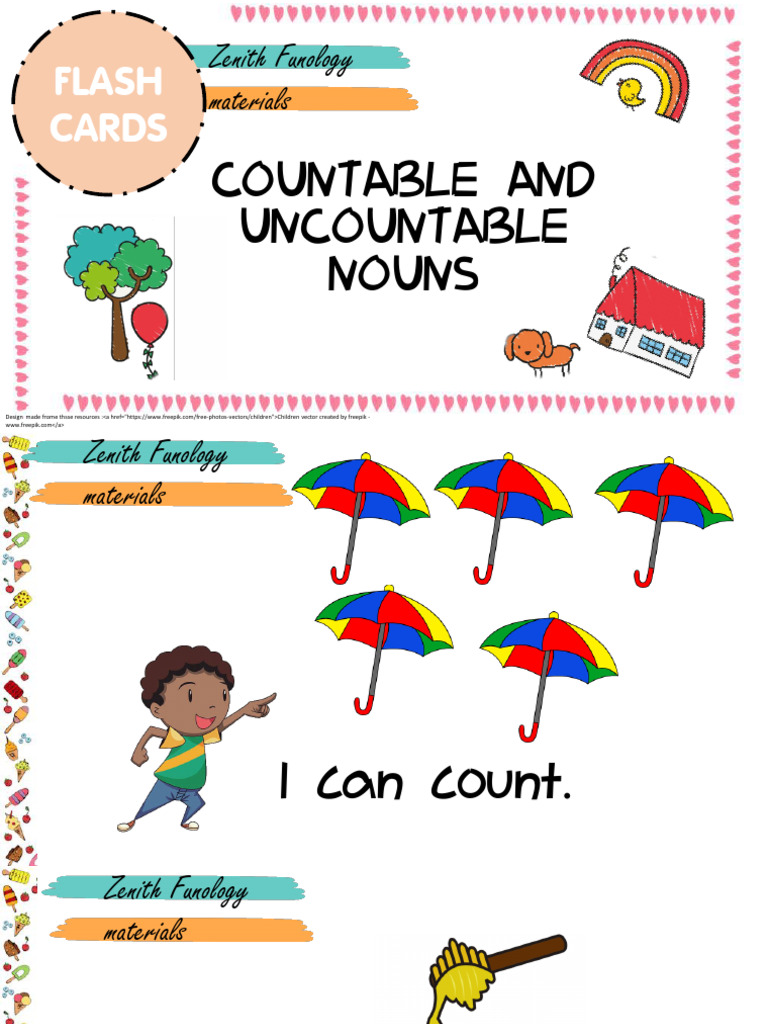 Zenith Funology Materials: Flash Cards | PDF