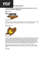 Fire Building & Camp Cookery | PDF