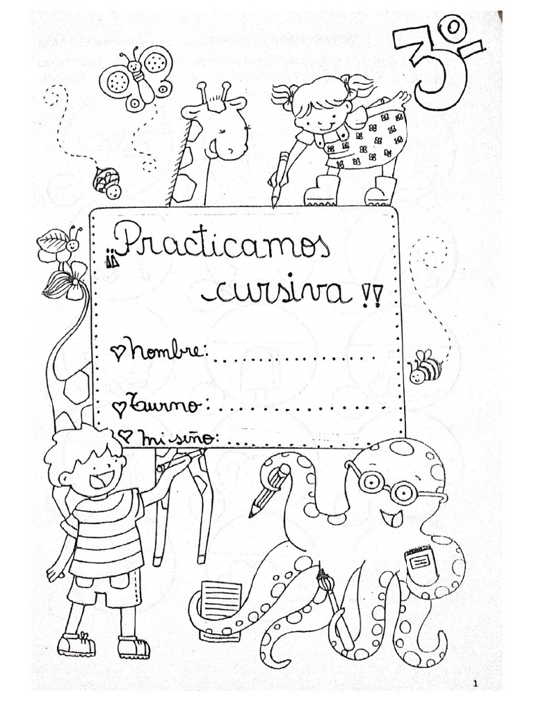 Cuadernillo de Caligraf-A PDF | PDF