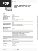 Schneider Electric - EOCR - 3DM2-WRDUWZ | PDF | Relay | Alternating Current