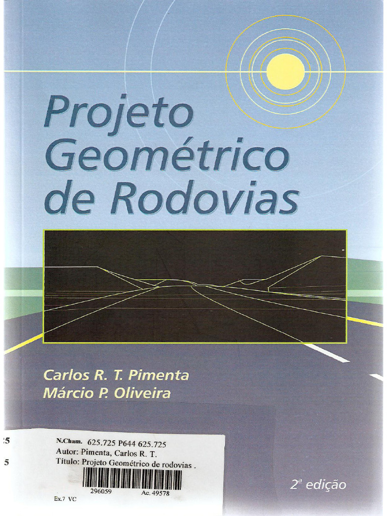 Livro - Projeto Geométrico de Rodovias | PDF
