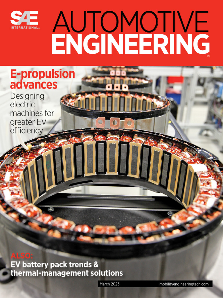 Automotive Engineering SAE-2023#03-March 2023 | PDF | Electric Vehicle ...