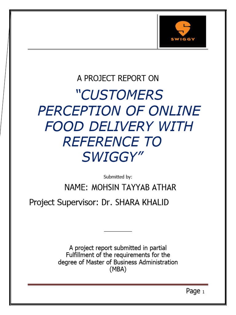 MBA Mini Project - 240206 - 100348 | PDF | Methodology | Sampling ...