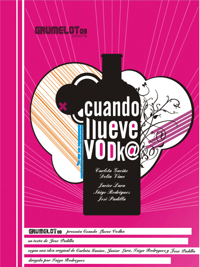 Cuando Llueve Vodka | PDF | Amor | Teatro