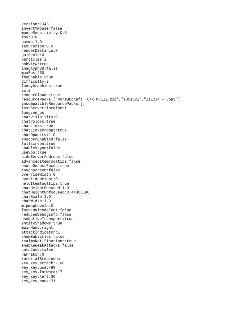 Options | PDF | Computers