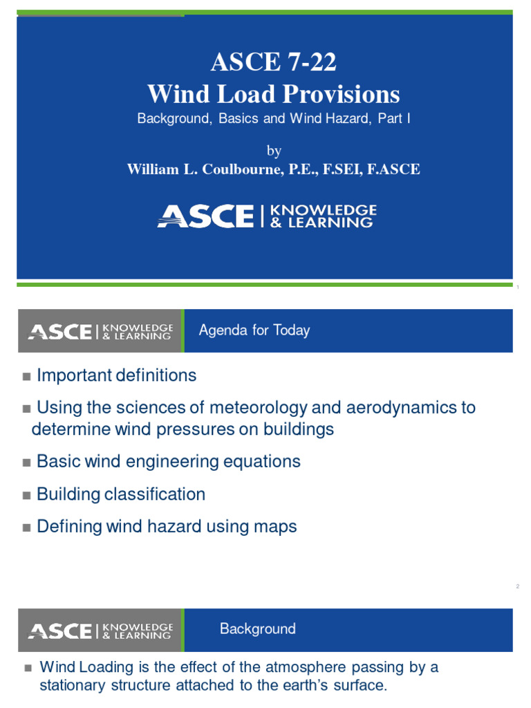 ASCE-7-22_part-1-webinar--revised-1-1684191347115 | PDF | Tropical Cyclones | Wound