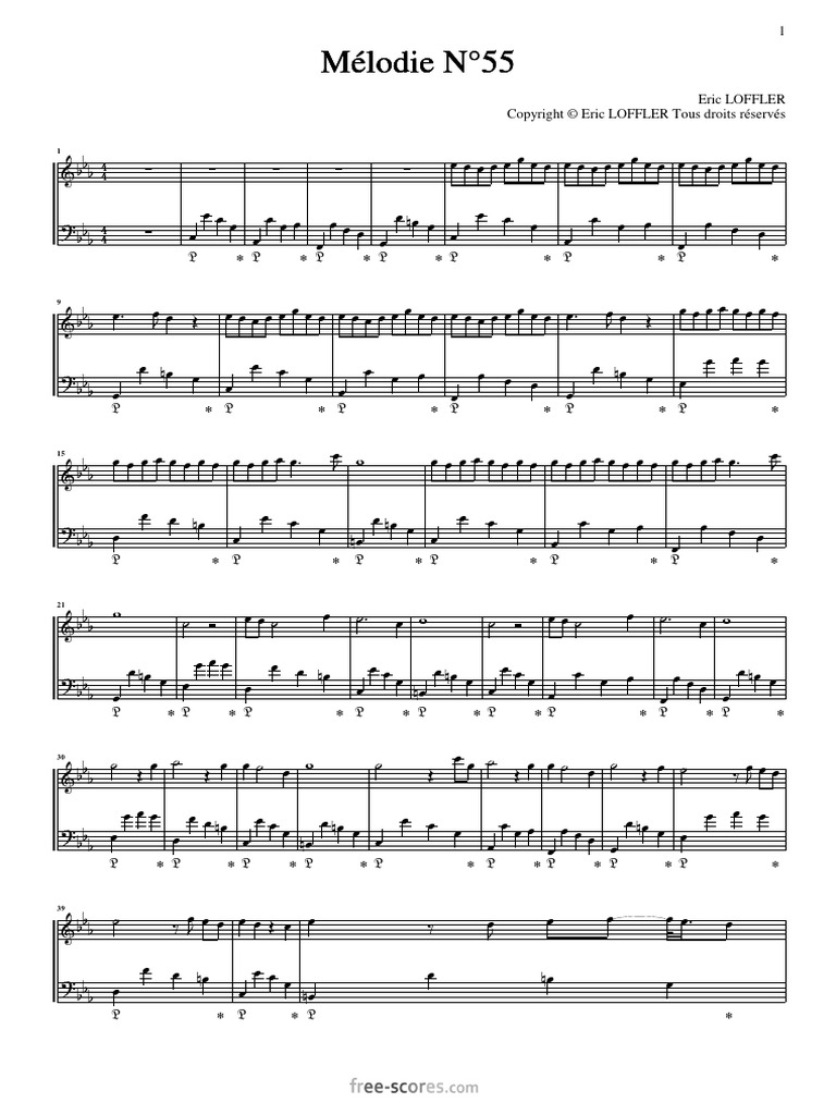 (Free Scores - Com) - Loffler Eric Ma Lodie Na 55 64547 | PDF