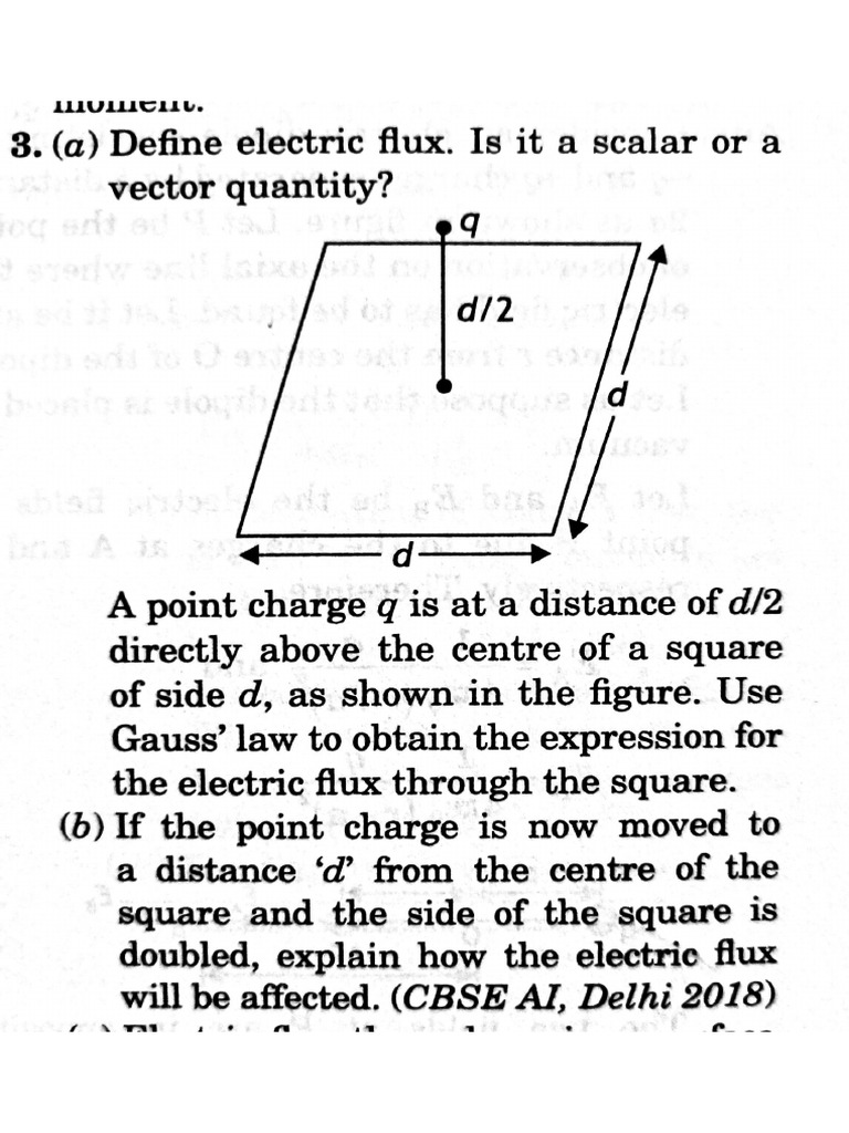 Gauss Law - Flux | PDF