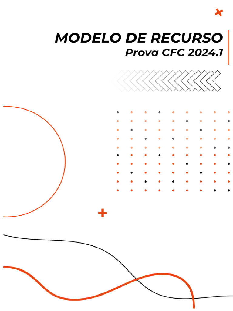 Modelo de Recurso - Prova CFC 2024.1 | PDF | Debênture | Impostos
