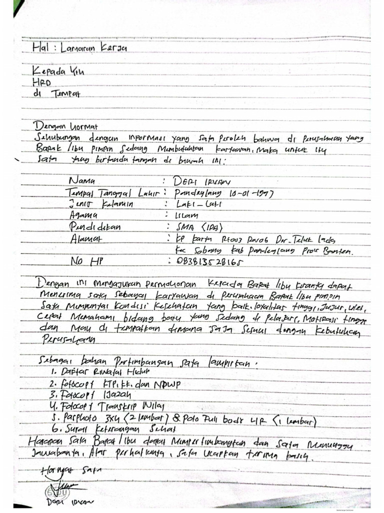 Deri Irfan FDP - Compressed (2) - Compressed | PDF