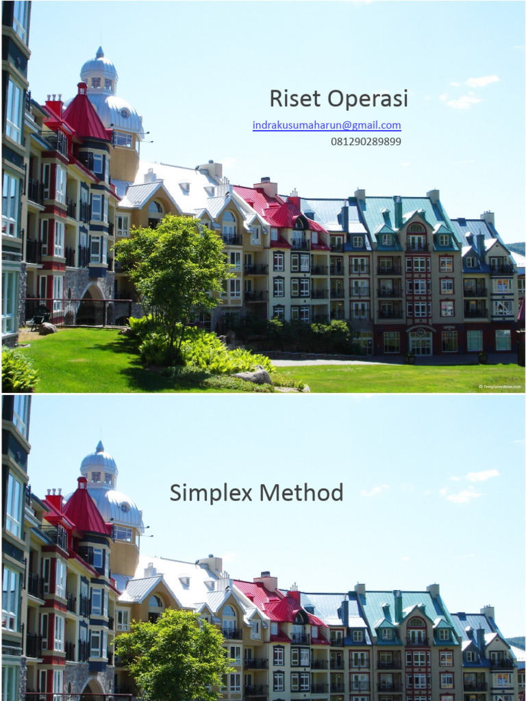 Pertemuan 2 Riset Operasi | PDF