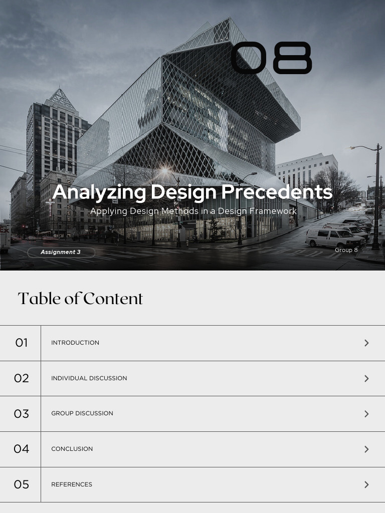 Analysing Design Precedent | PDF | Matrix (Mathematics) | Mathematics
