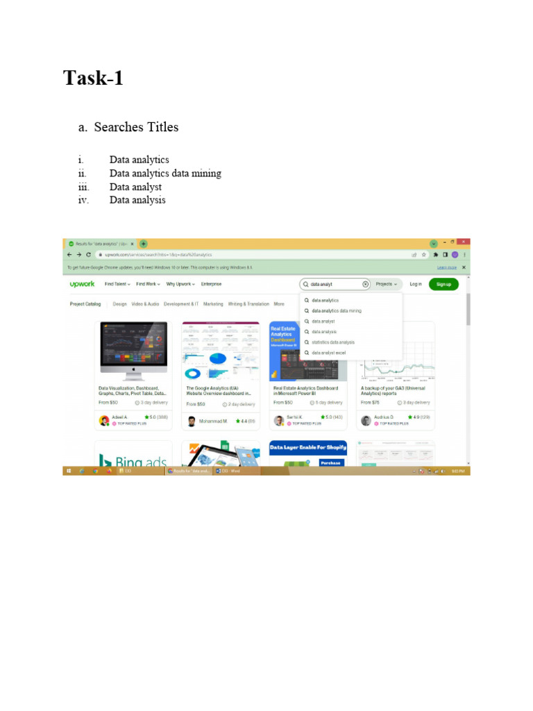 Data Analytics & Top Projects Overview | PDF