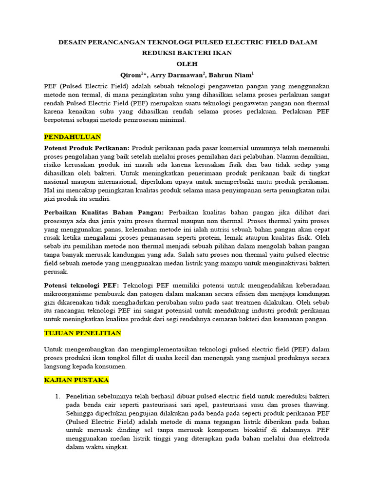 Review Jurnal Pef Bakteri Ikan | PDF