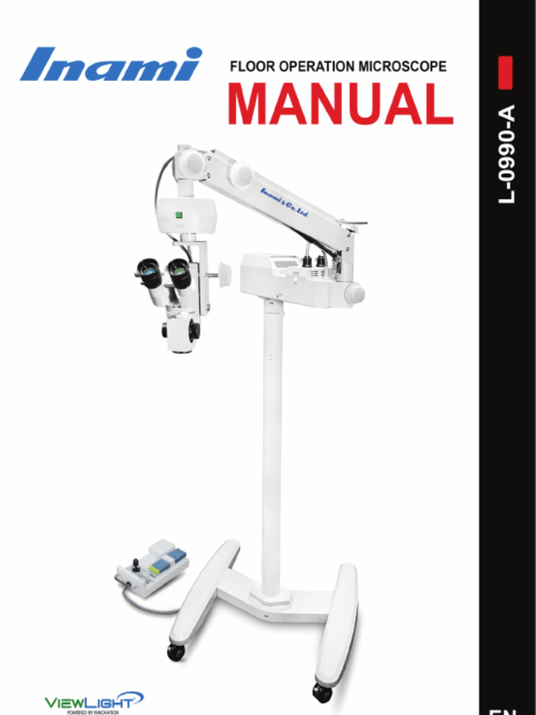 Inami Ophthalmic Microscope L-0990-A | PDF
