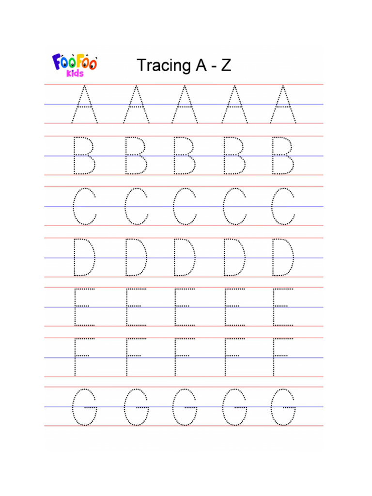 AtoZ Worksheet | PDF