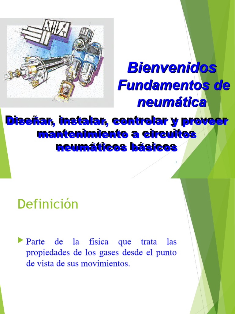 Conceptos Basicos Neumática Basica-1 | PDF | Solenoide | Presión