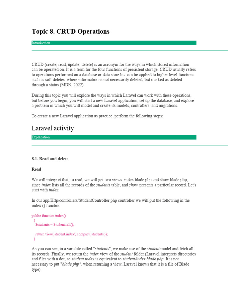 Topic 8 | PDF | Database Index | Computer File