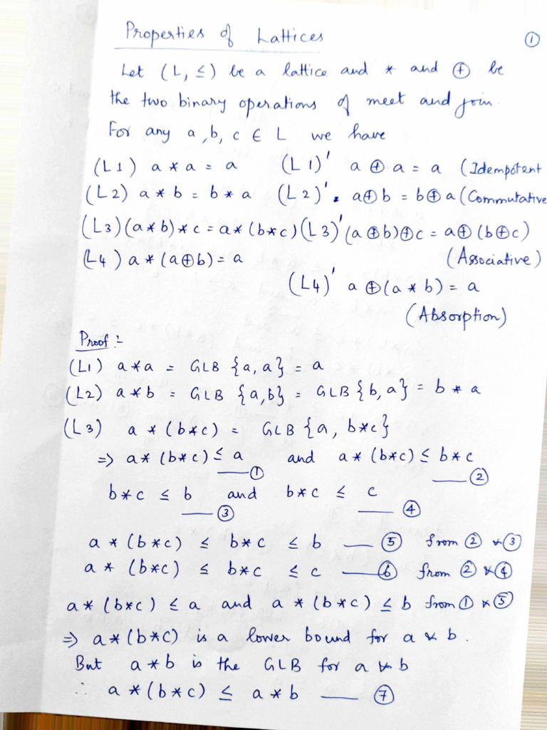 Lattices - Lecture 2 | PDF