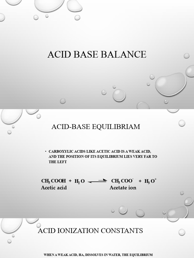 Acids and Bases | PDF | Acid | Acid Dissociation Constant