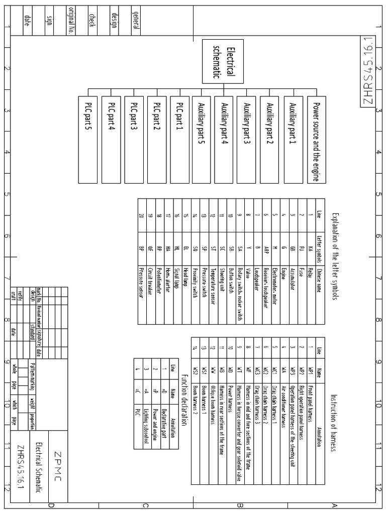 Den Diagram 电气原理图 (CUMMINS QSM11) 英文版 | PDF