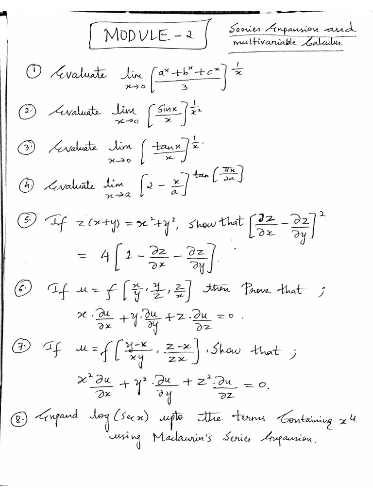 Maths Module 2 | PDF
