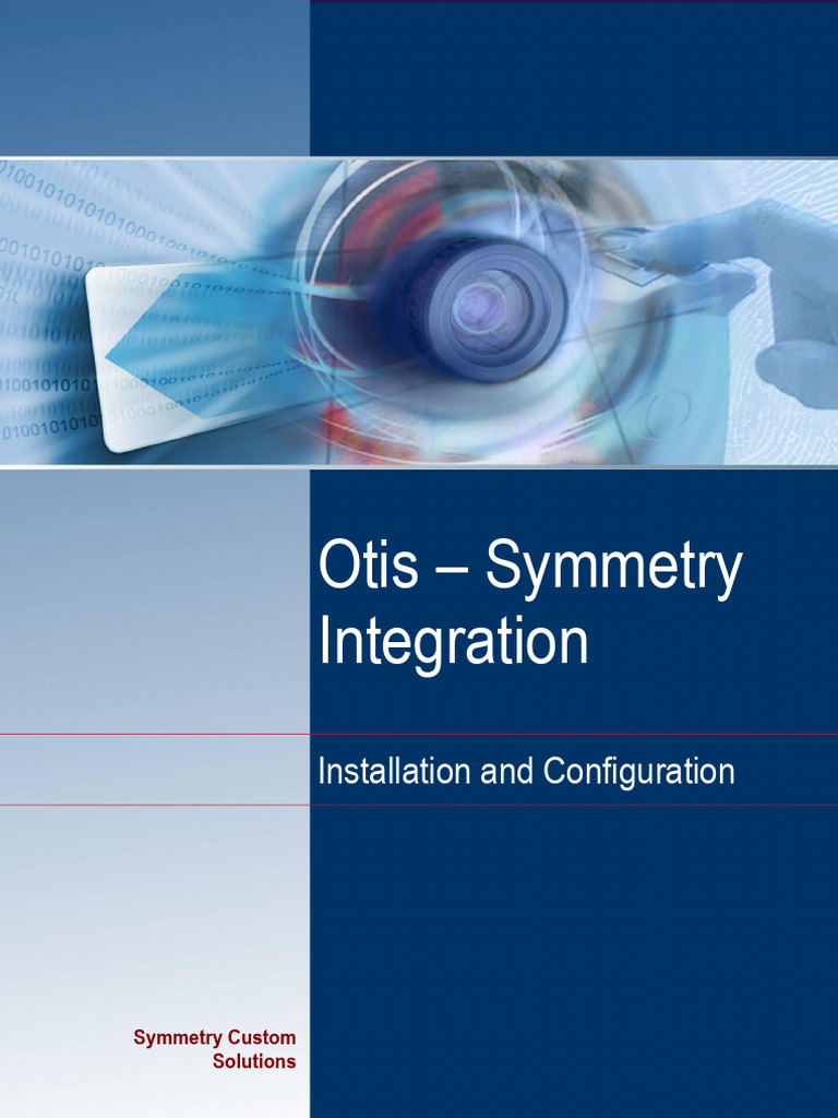 Symmetry Otis Integration Installation and Users Guide | PDF | Windows Registry | Online And Offline