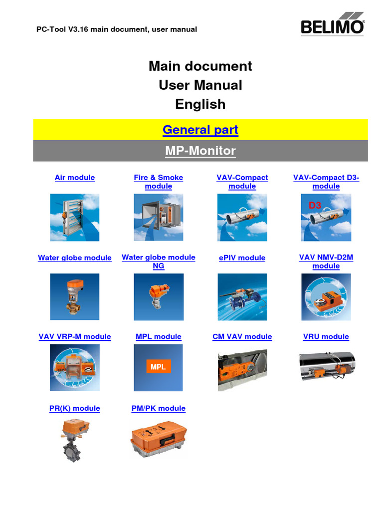 Belimo PC Tool Operating Manual en GB | PDF | Computer File | Menu ...