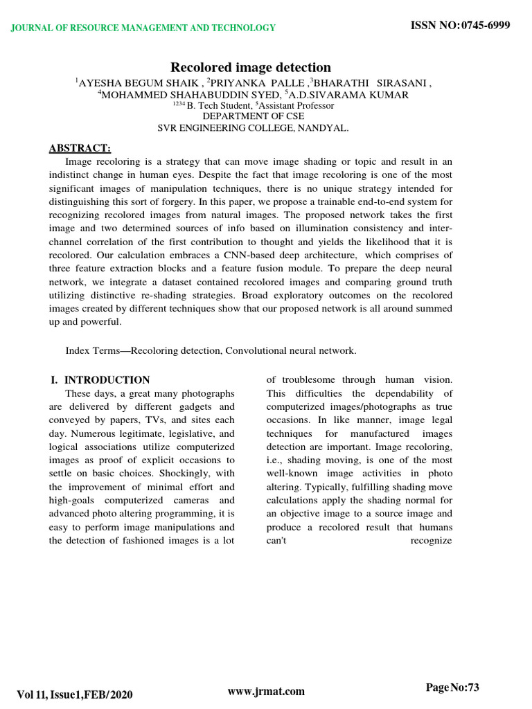 Recolored | PDF | Image | Imaging