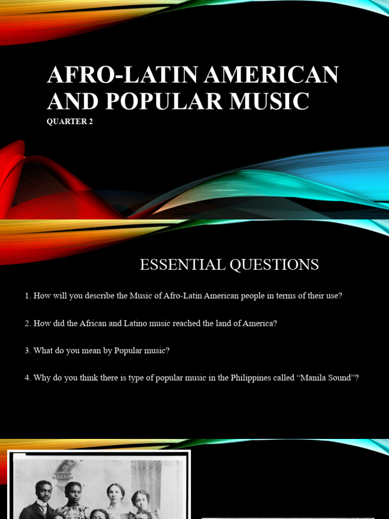 Afro-Latin American Music Overview | PDF | String Instruments | Jazz