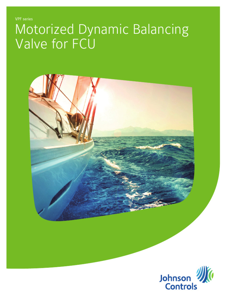 VPF Motorized Dynamic Balancing Valve FCU Product Bulletin | PDF ...