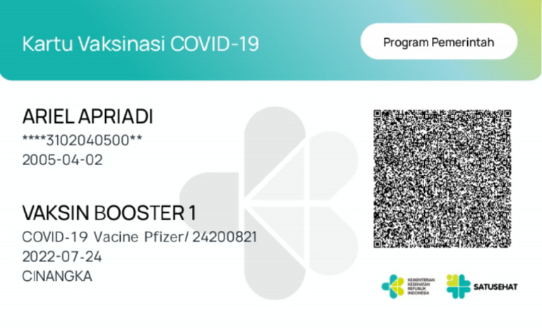 Vaksin Booster 1 Ariel 881 Pdf