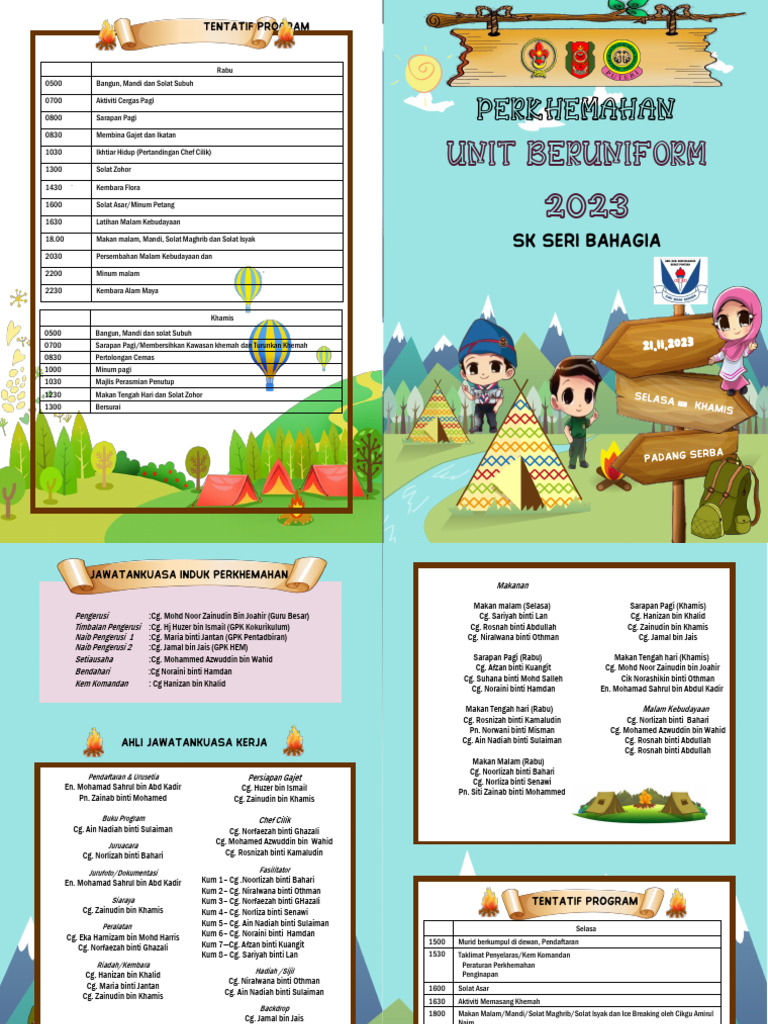 Perkhemahan SERBA 2023 | PDF