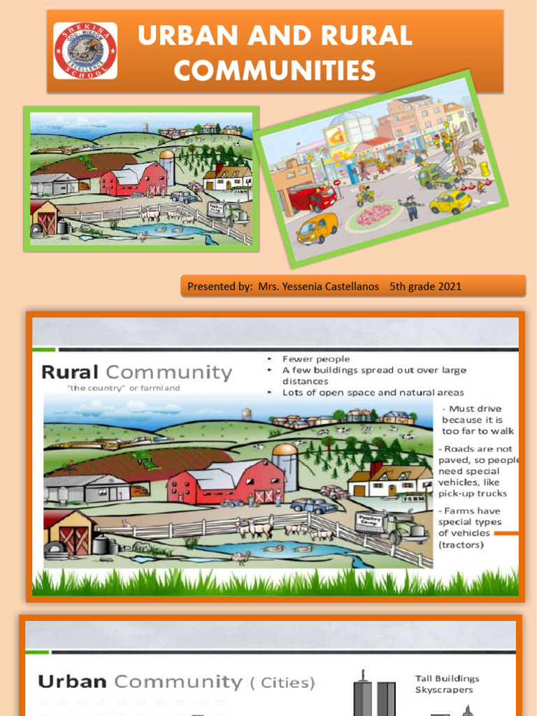 Urban and Rural Communities | PDF | Science & Mathematics