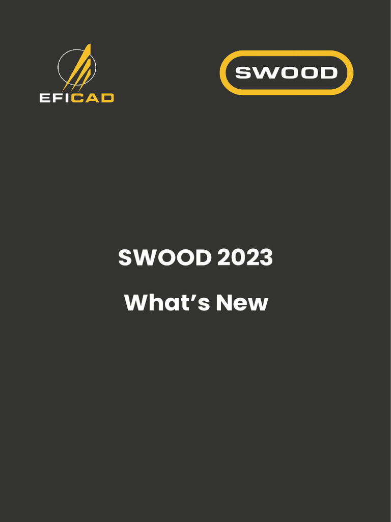 SWOOD 2023: New Features for Users | PDF | Home & Garden