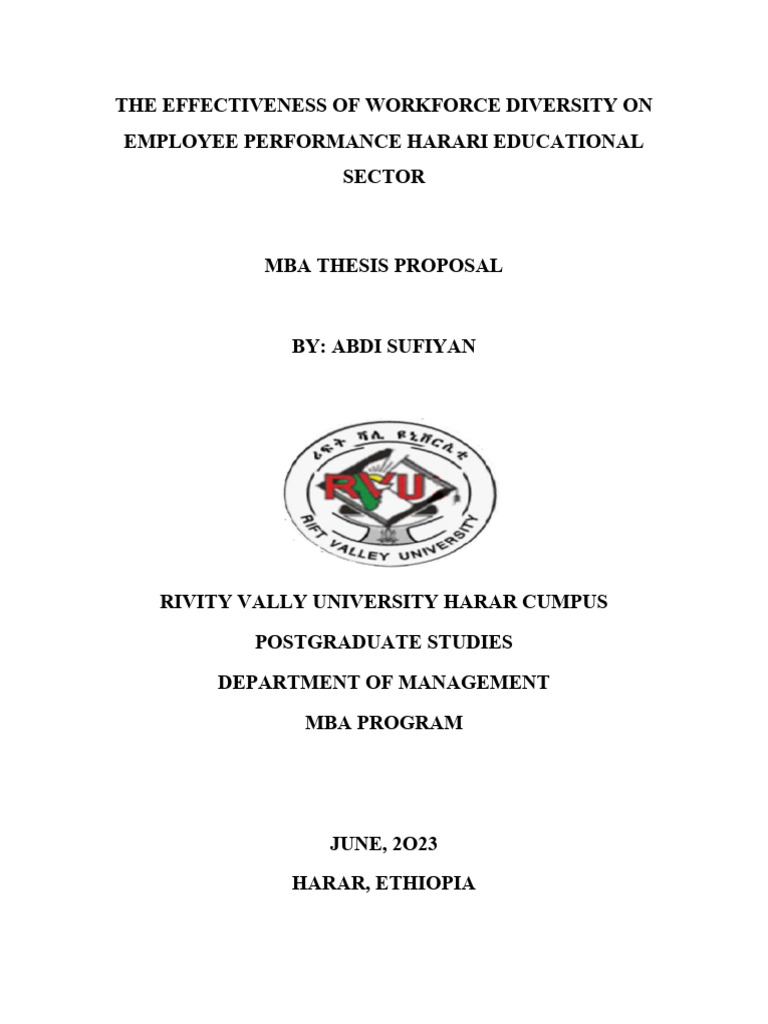 Abdi Sufiyan Proposal-Last | PDF | Sampling (Statistics) | Survey Methodology