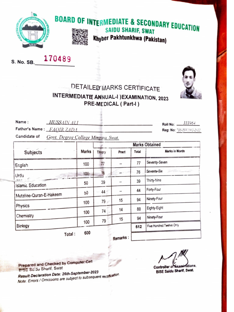 FSC Part One PDF | PDF