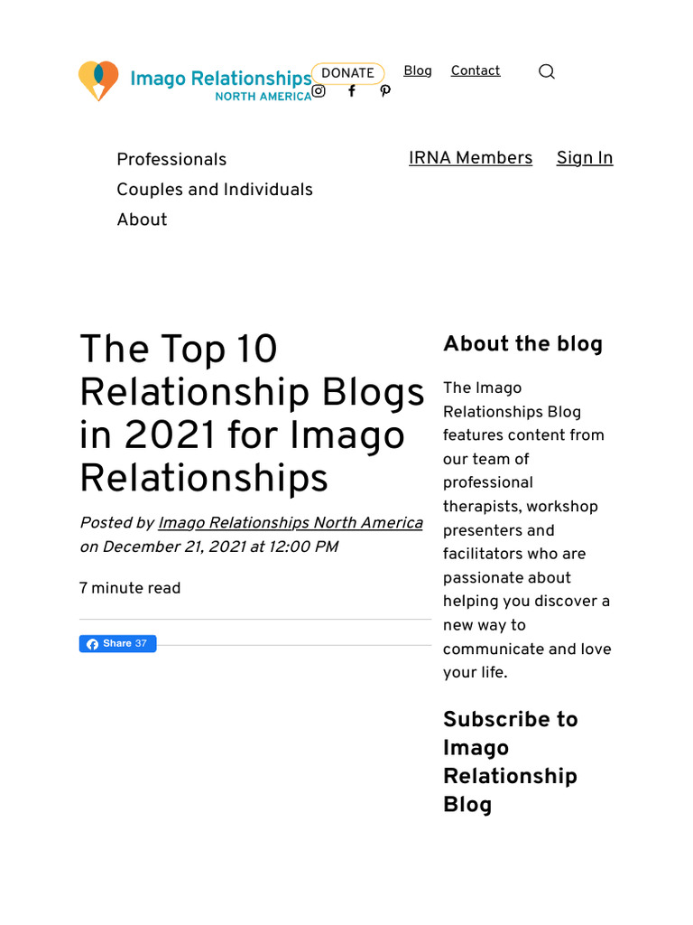 Top 10 Relationship Blogs of 2021 | PDF | Forgiveness | Asperger Syndrome