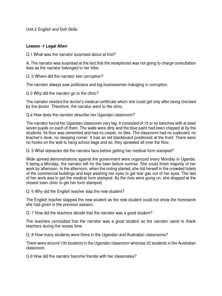 Unit 2 - Notes - English and Soft Skills | PDF | Mystery, Thriller ...